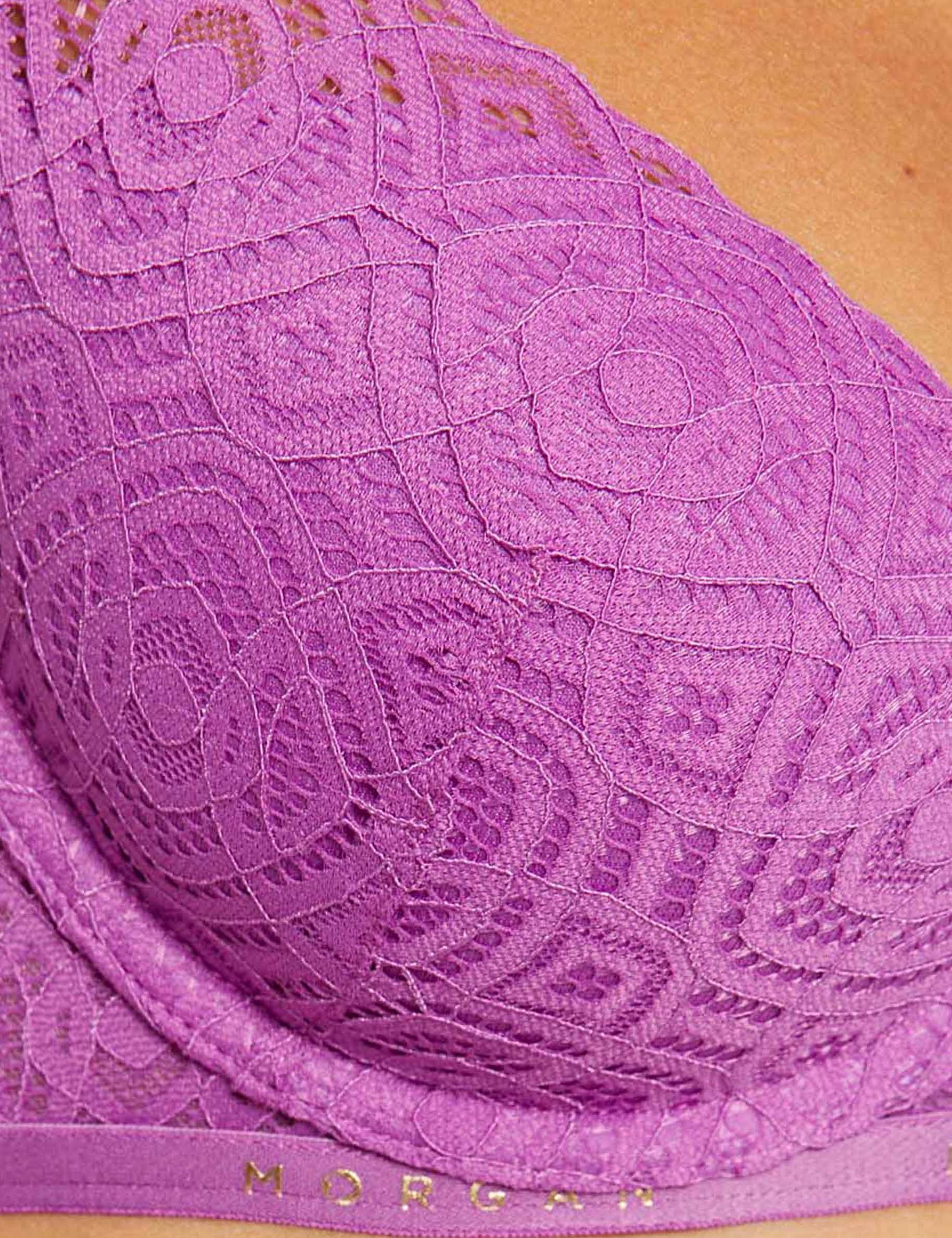 Culotte et bas Violet pour Femme | Morgan